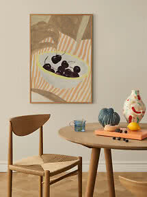 Still life poster – Bowl with Cherries | Postery