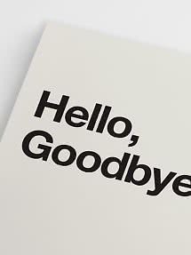 Muziekposter – Hello Goodbye | Postery